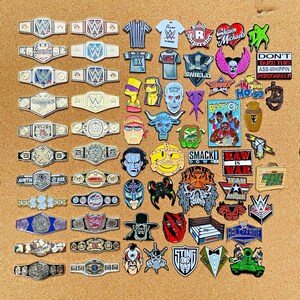 WWE, WWF, WCW, the Undertaker Urn Wrestling Hasbro Enamel Pin Badge ...