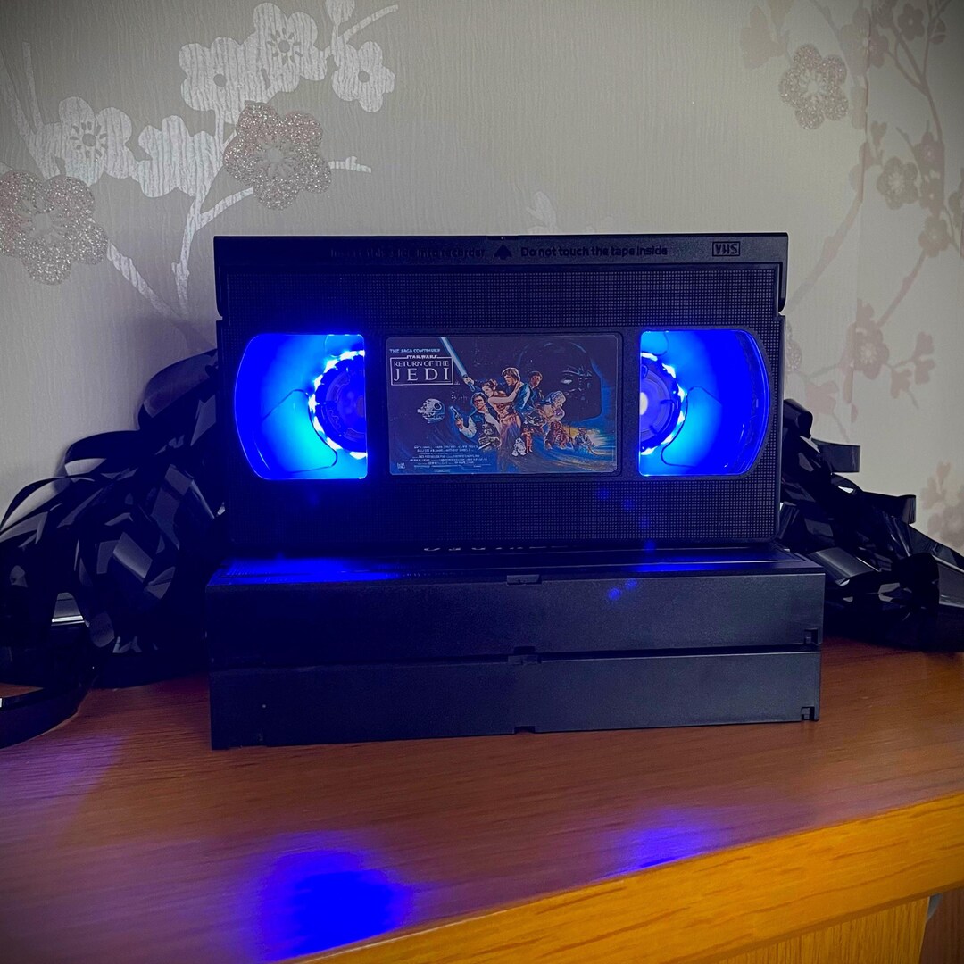 Star Wars Return of the Jedi, Retro VHS Night Light, LED Lights, Cinema ...
