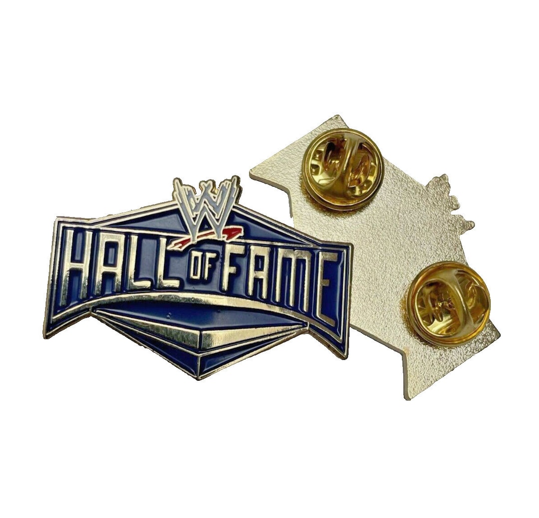 WWE Hall of Fame Pin Badge, All Elite Wrestling, Attitude Era, WWF, WCW ...