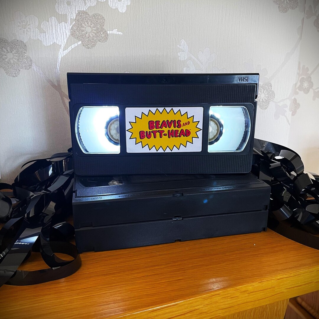 Beavis and Butthead Movie, Retro VHS Lamp, Kids Night Lights, Retro ...