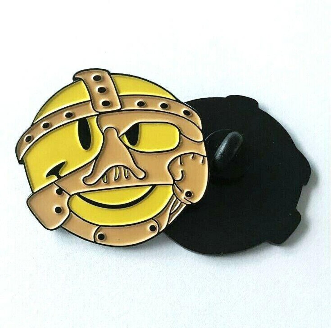 WWE Cactus Jack, Mankind Enamel Pin Badge, AEW, RAW, Hasbro, Smackdown ...