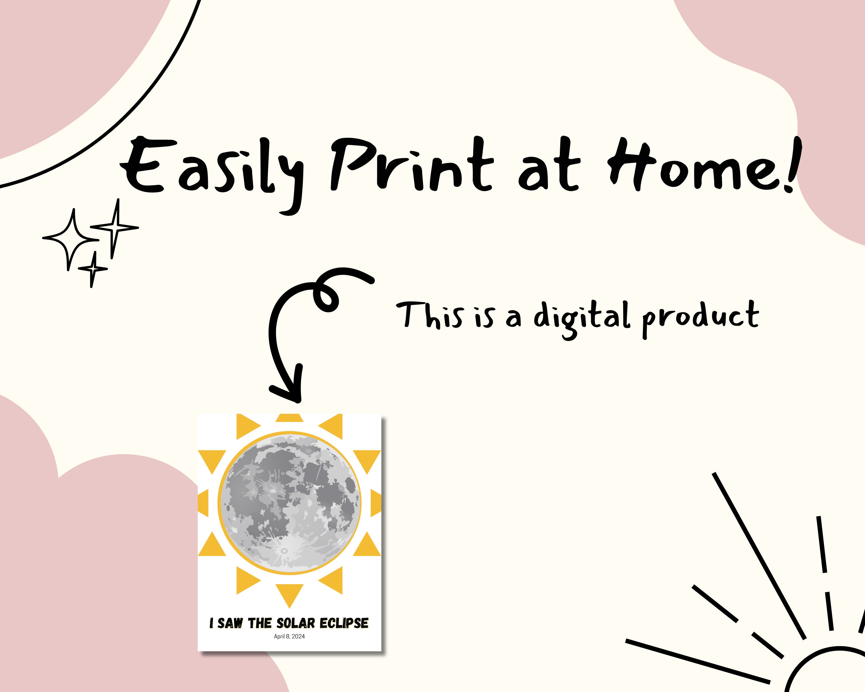 Solar Eclipse Handprint Art Craft, Solar Eclipse Craft for Preschool ...