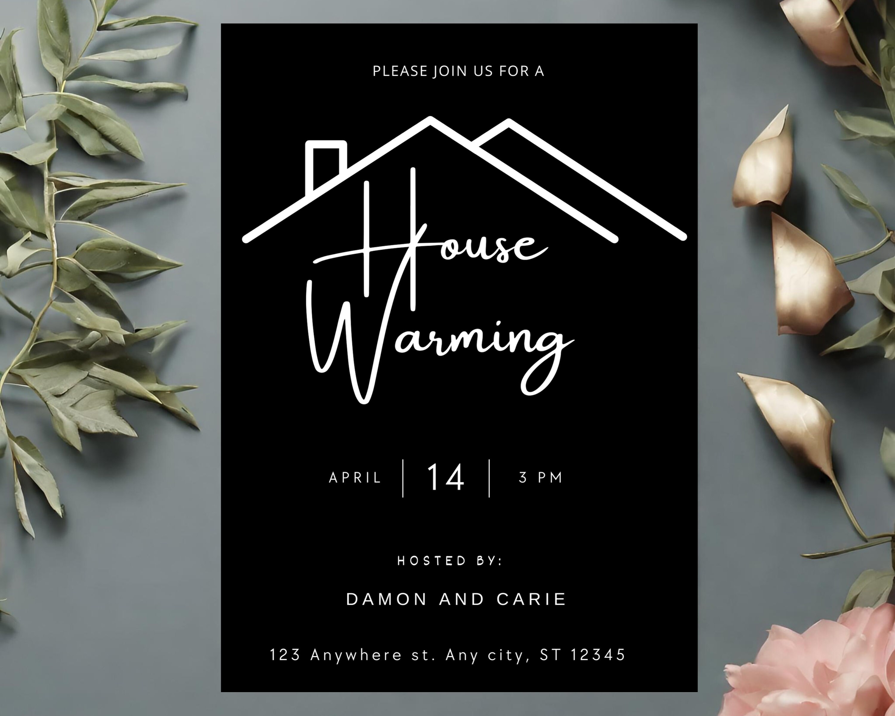 Editable House Warming Invitation House Warming Party - Etsy