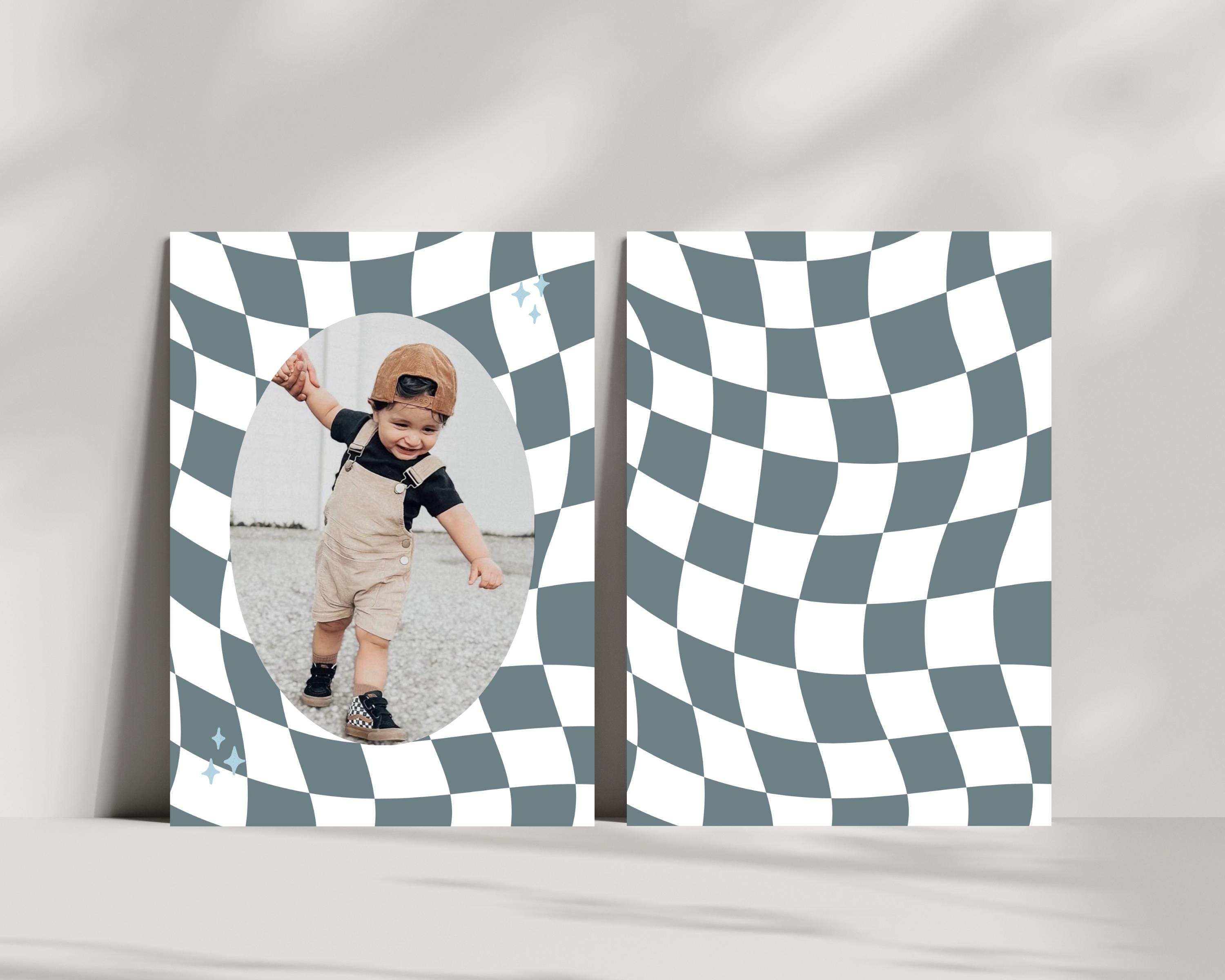 One Happy Dude Birthday Invite Template, Smile Face Birthday Invite ...