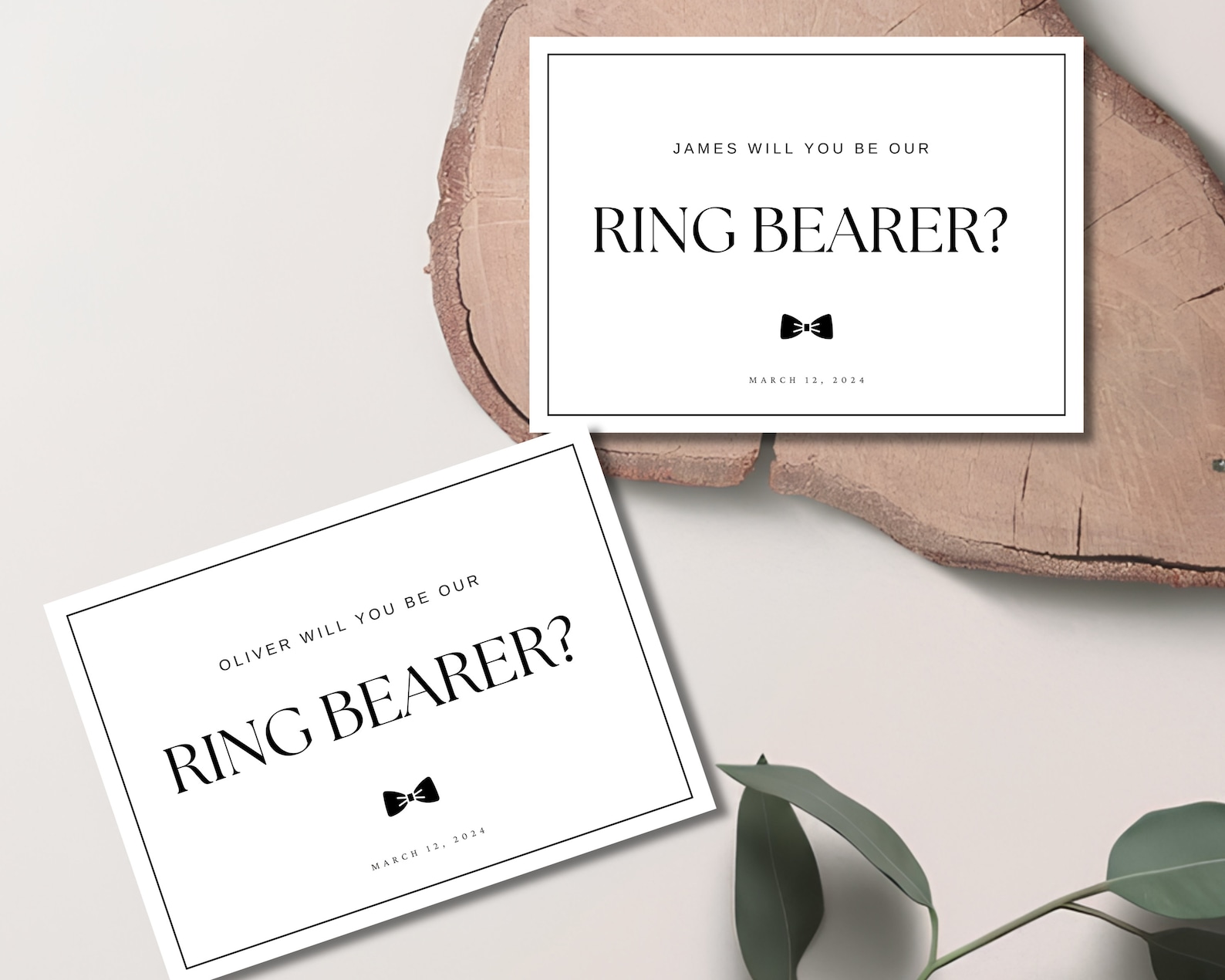 Canva Ring Bearer Proposal Card Template, Will You Be Our Ring Bearer ...