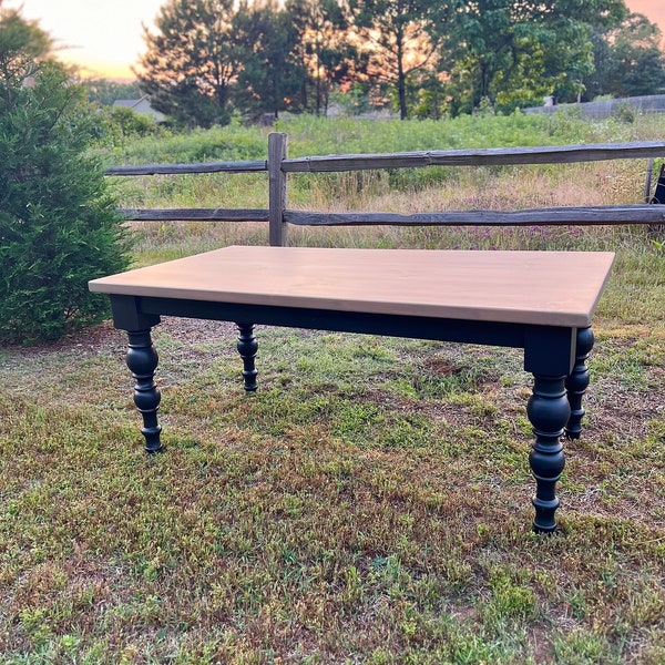 Rustic Dining Table - Etsy