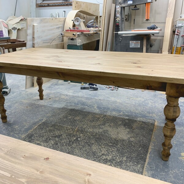 Rustic Dining Table - Etsy