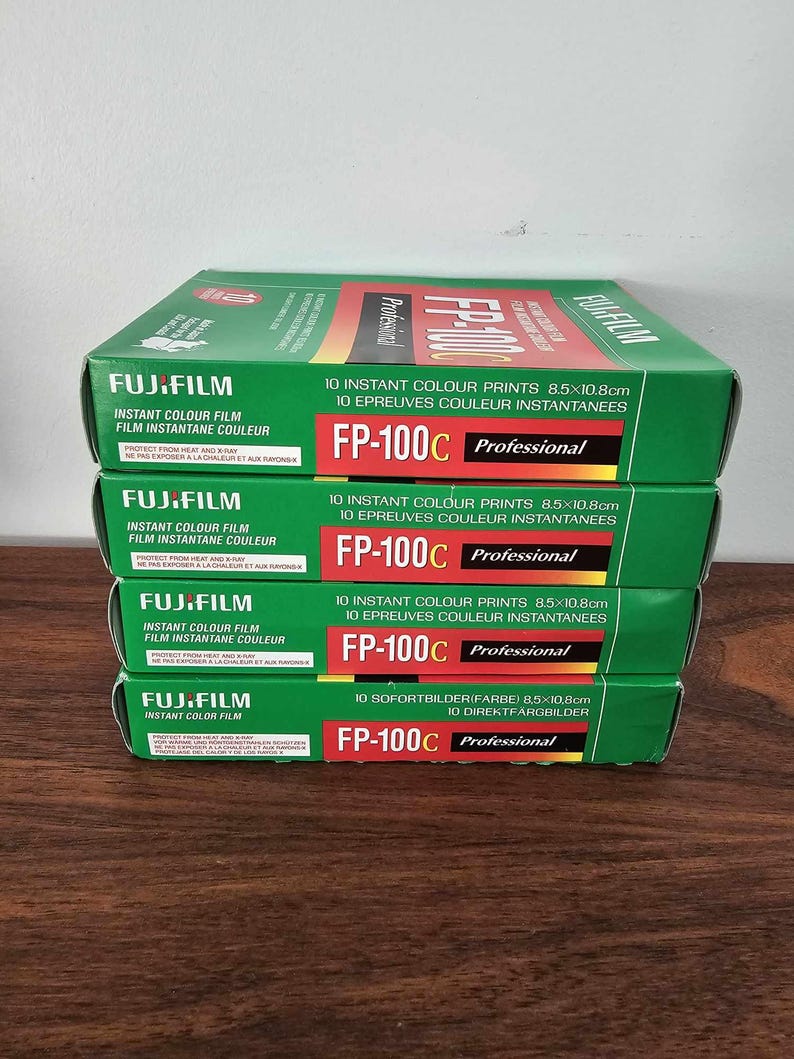 Fujifilm FP-100C Pro Instant Color Film - Etsy