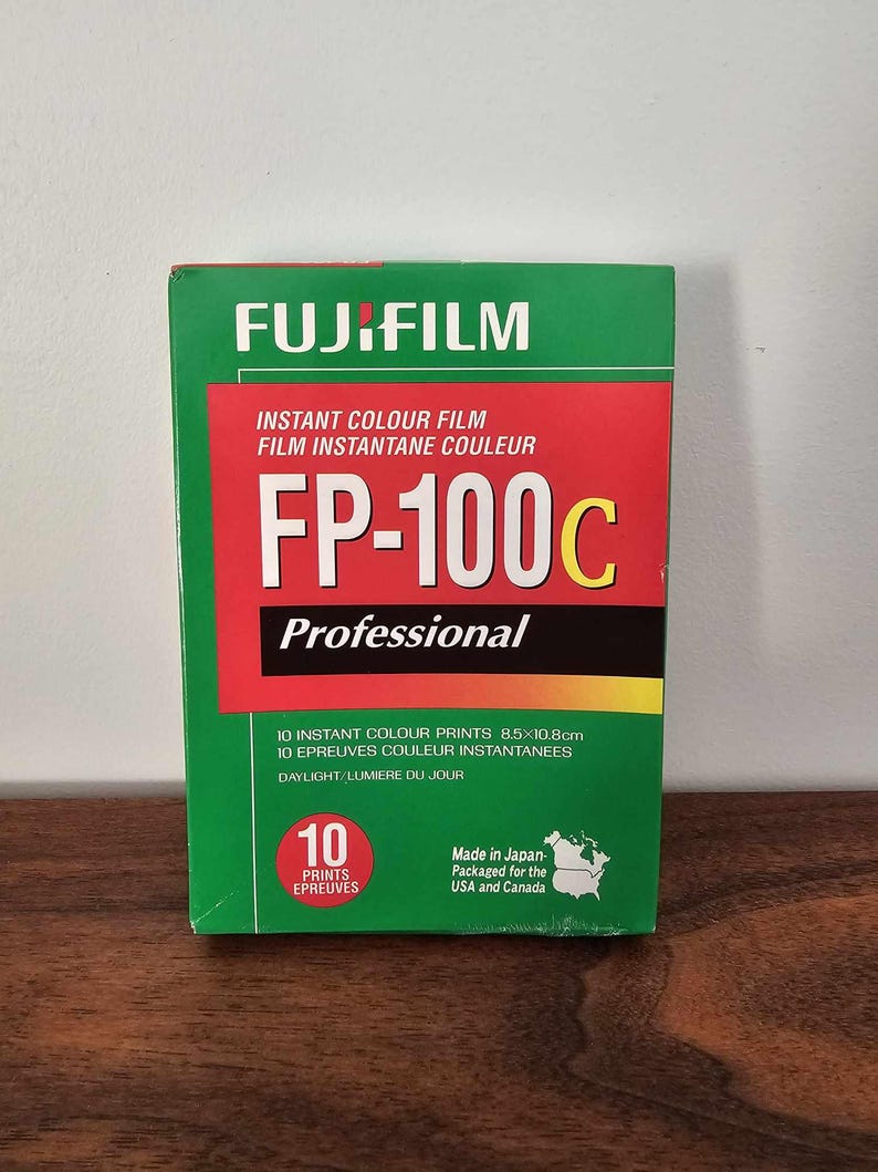 Fujifilm FP-100C Pro Instant Color Film - Etsy
