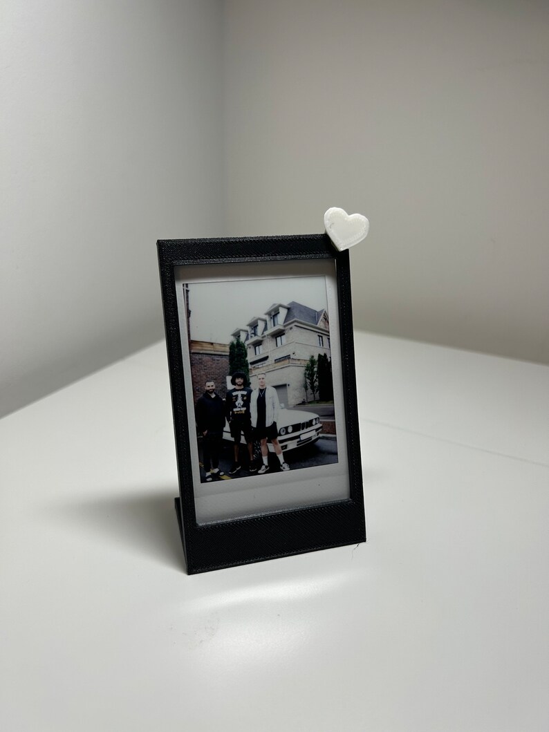 Cute Polaroid Instax Photo Frame 4 Pack 3D Printed Carbon Fibre PLA ...