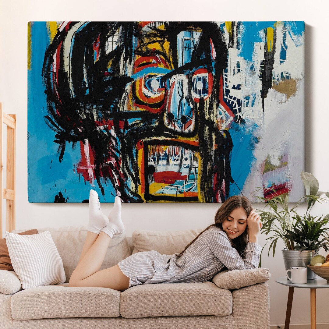 Graffiti Rainbows, Street Art Abstract Human Face Graffiti, Pop Art ...