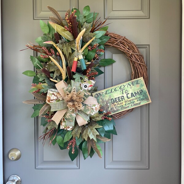 Hunting Wreath - Etsy