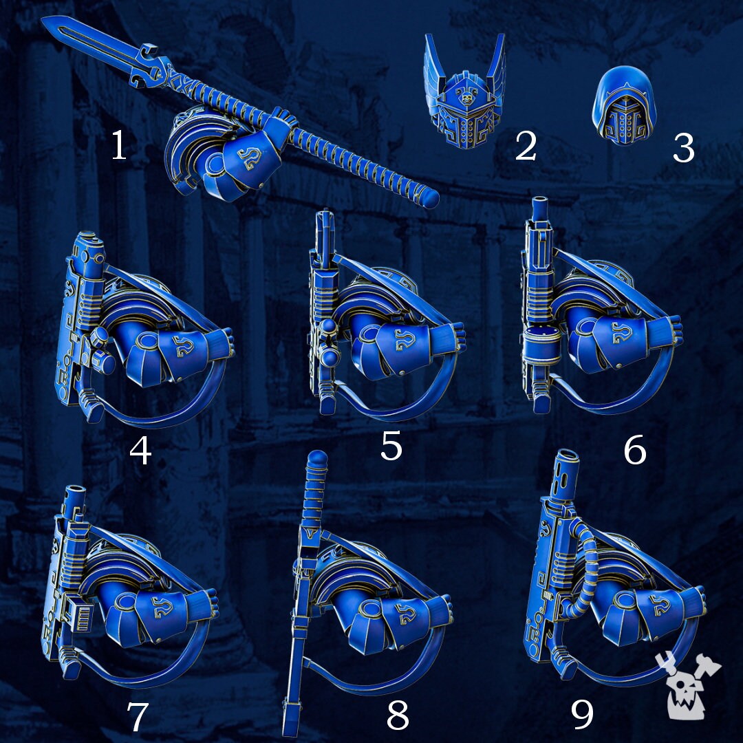 Legio Priman Victrix Upgrade Vexillum Bits DAKKDAKKA - Etsy