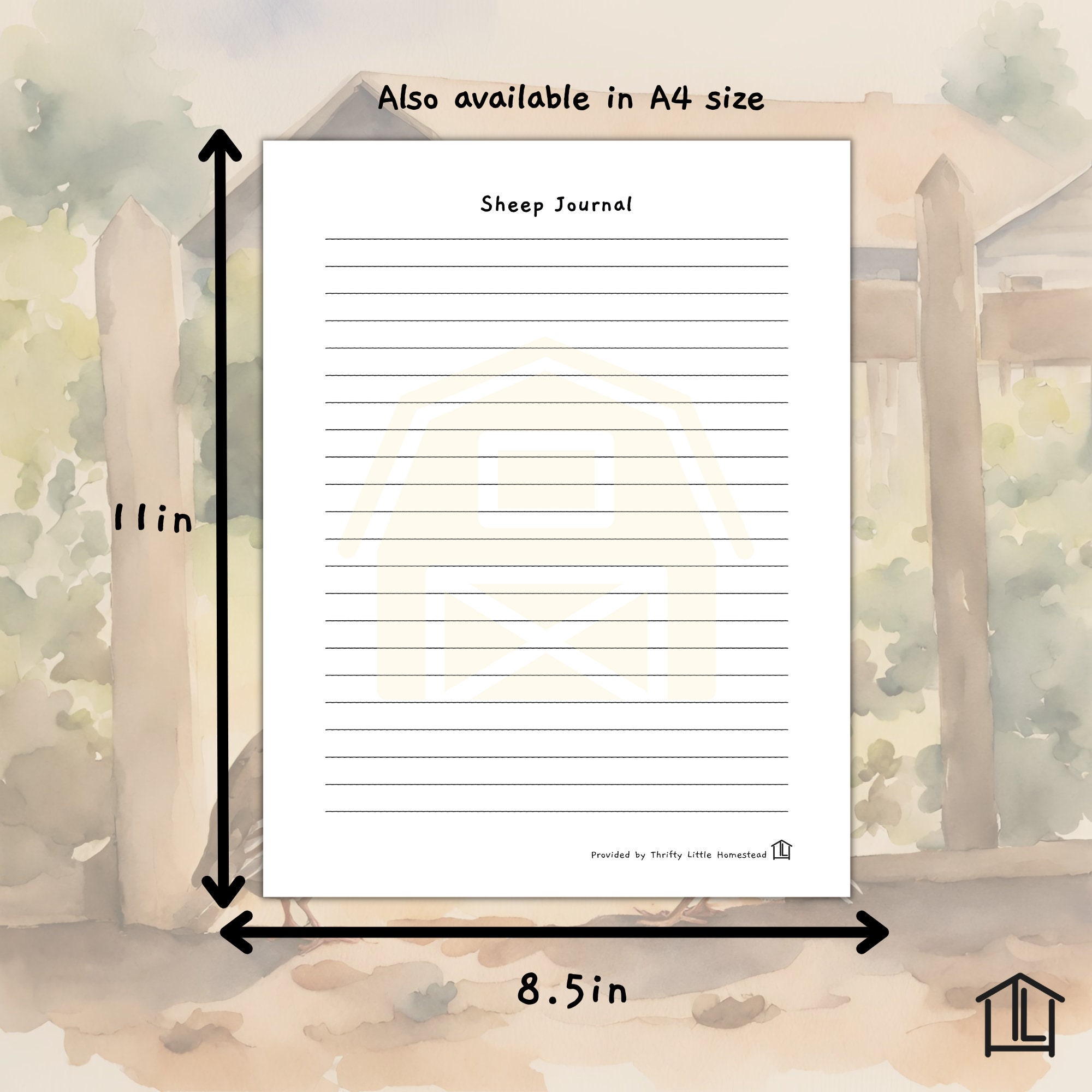 Sheep Planner, Homestead Planner, Farm Planner, Homesteading Tools ...