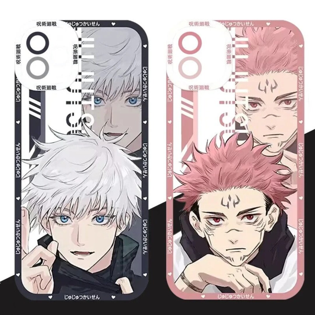 Japanese Cool Anime Cartoon Satoru Gojo Jujutsu Sukuna Choso Phone Case ...