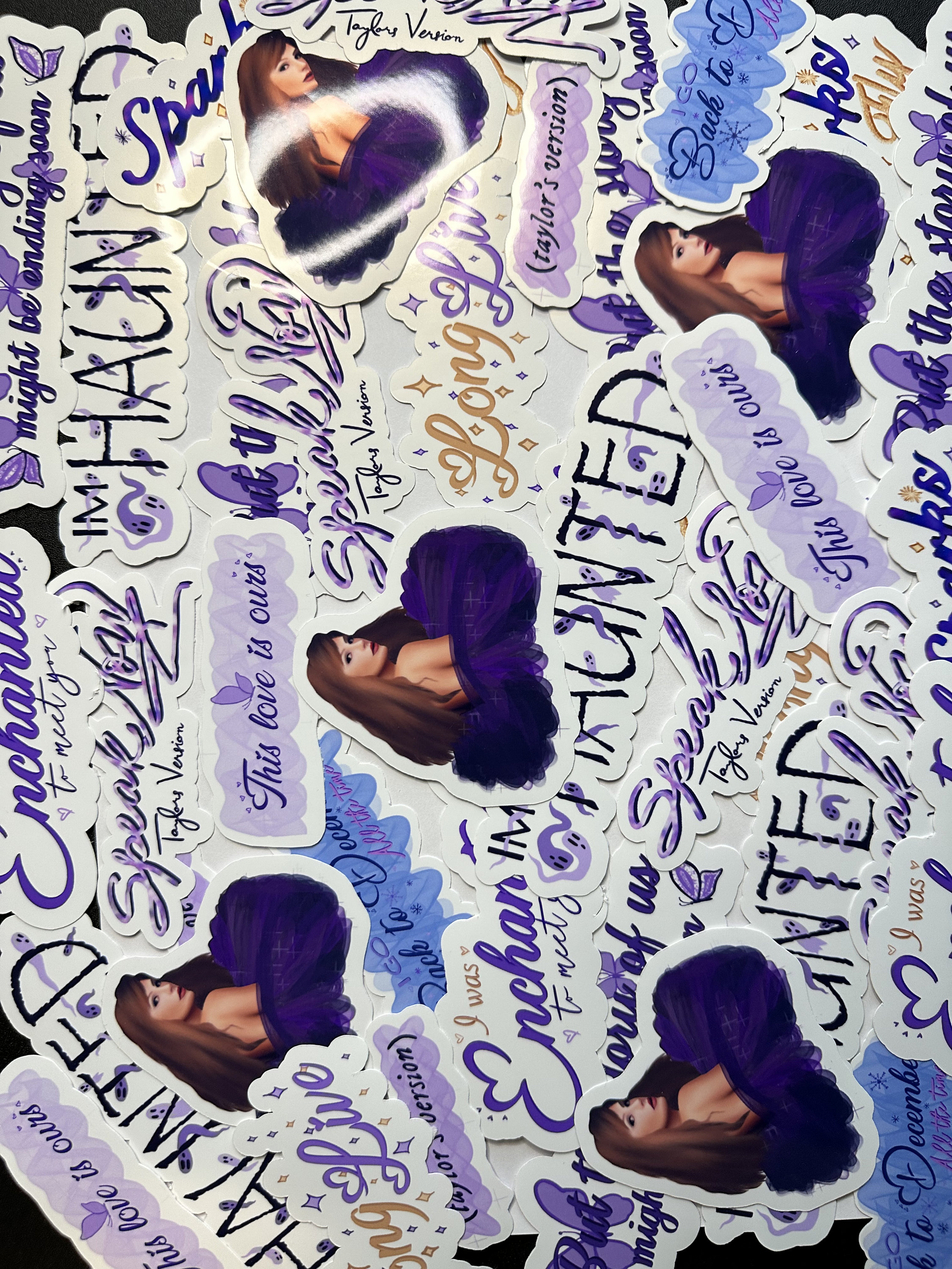 Speak Now Taylors Version Taylor Swift Sticker Pack Water - Etsy Israel