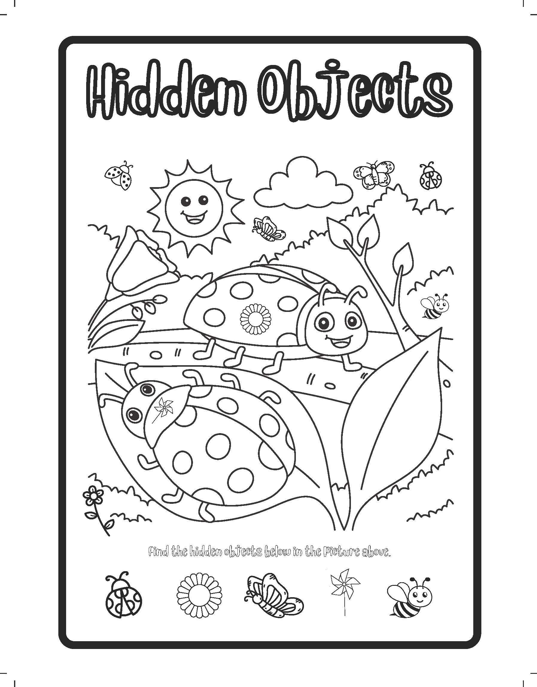 Spring Themed Coloring and Activity Book - Etsy