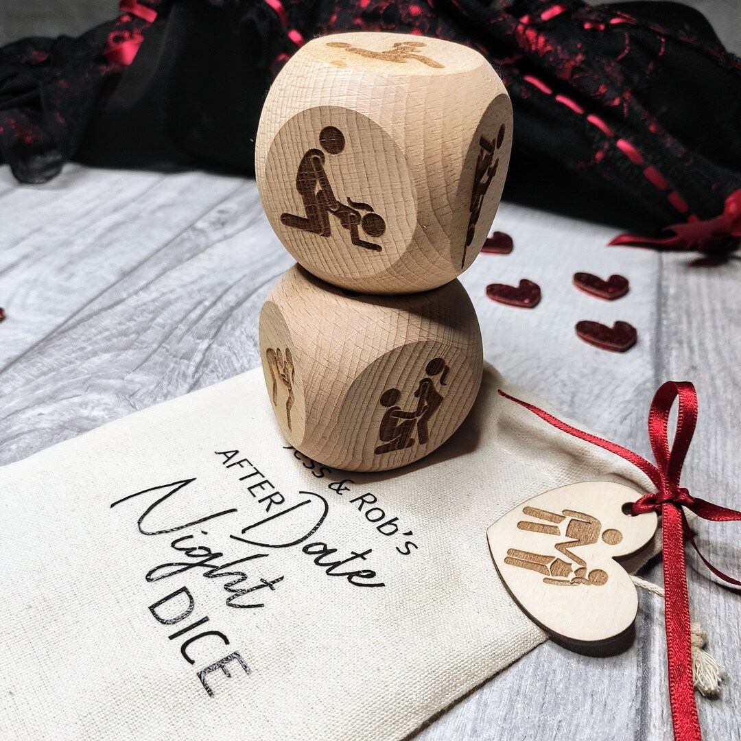 Personalised Dice Gift, Couples Gift, Date Night, Funny Gift, Decision ...