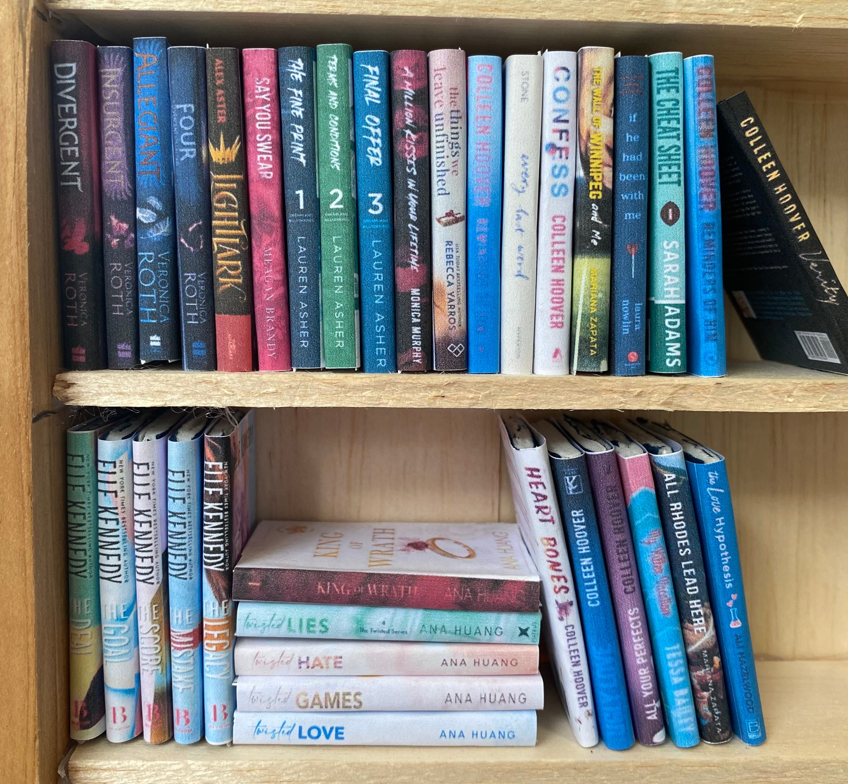 60 Booktok Miniature Printable Book Covers - Etsy