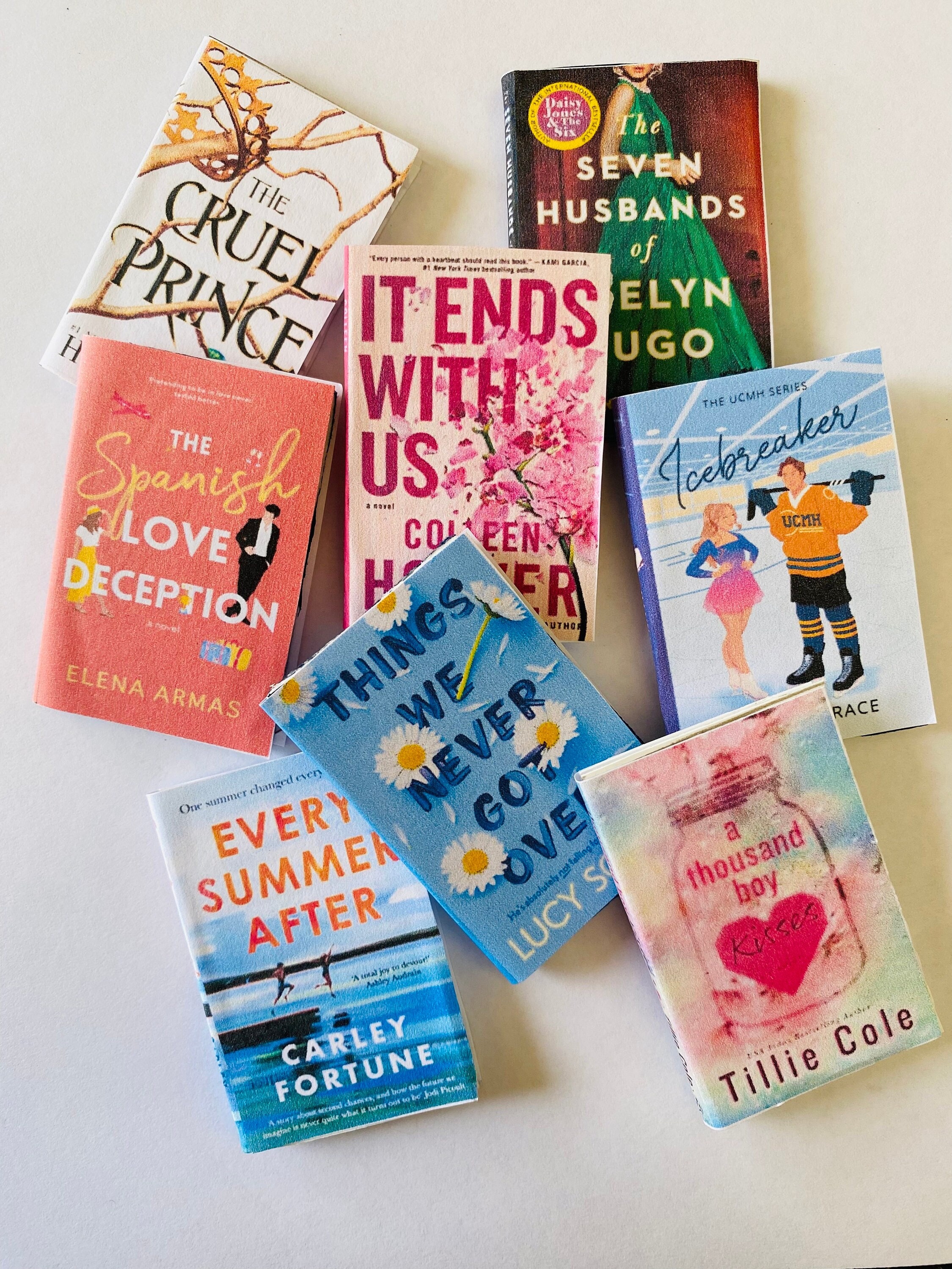 60 Booktok Miniature Printable Book Covers - Etsy