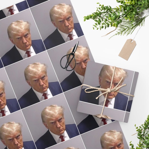 Trump Wrapping Paper - Etsy