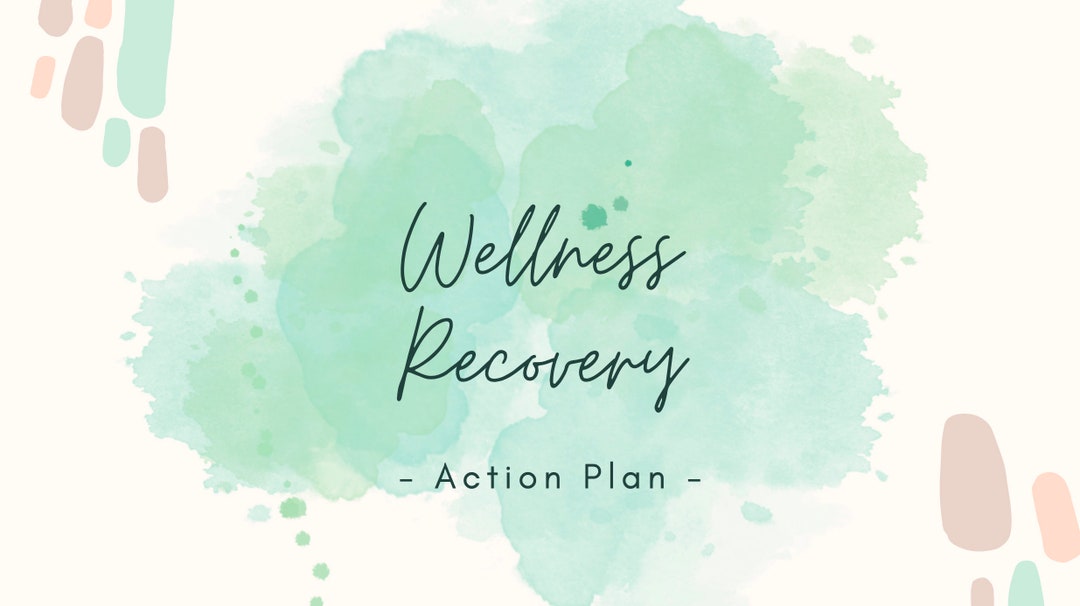 Wellness Recovery Action Plan, Sobriety Workbook - Etsy