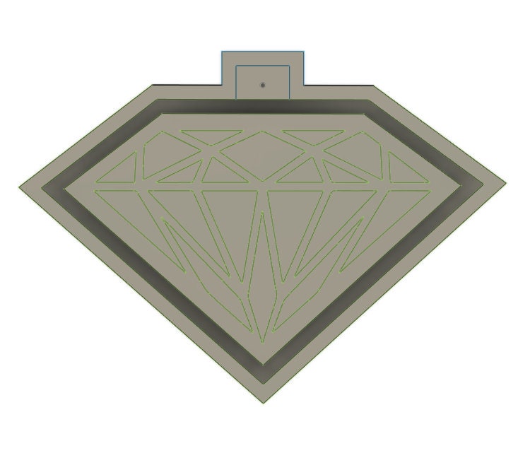 Diamond Blank for Molding 3D Printer File STL. - Etsy