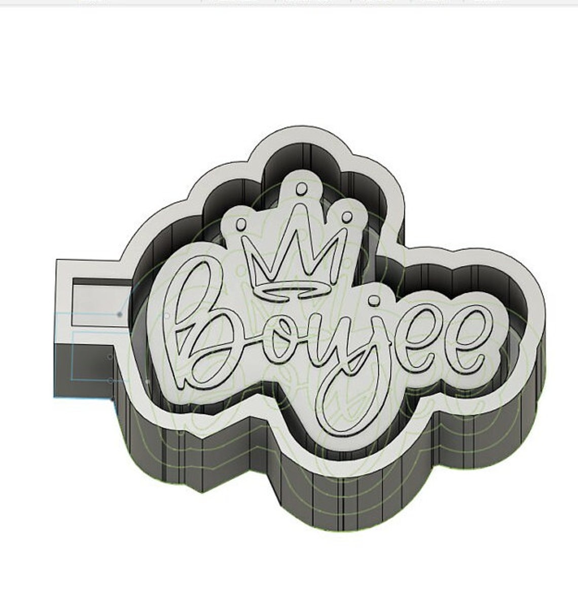 Boujee Freshie Blank for Molding 3D Printer File STL. - Etsy