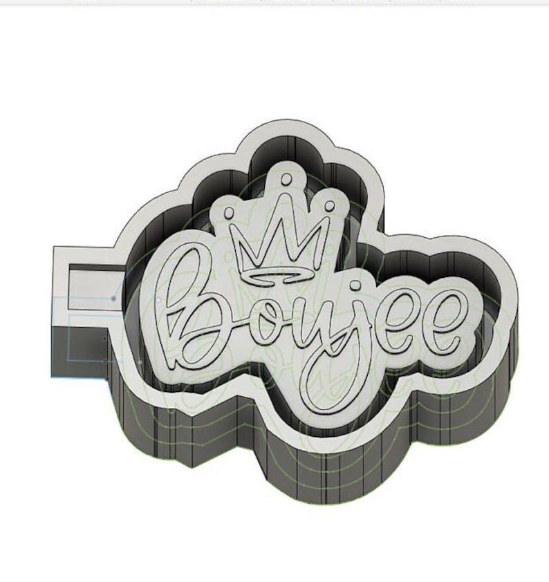 Boujee Freshie Blank for Molding 3D Printer File STL. - Etsy