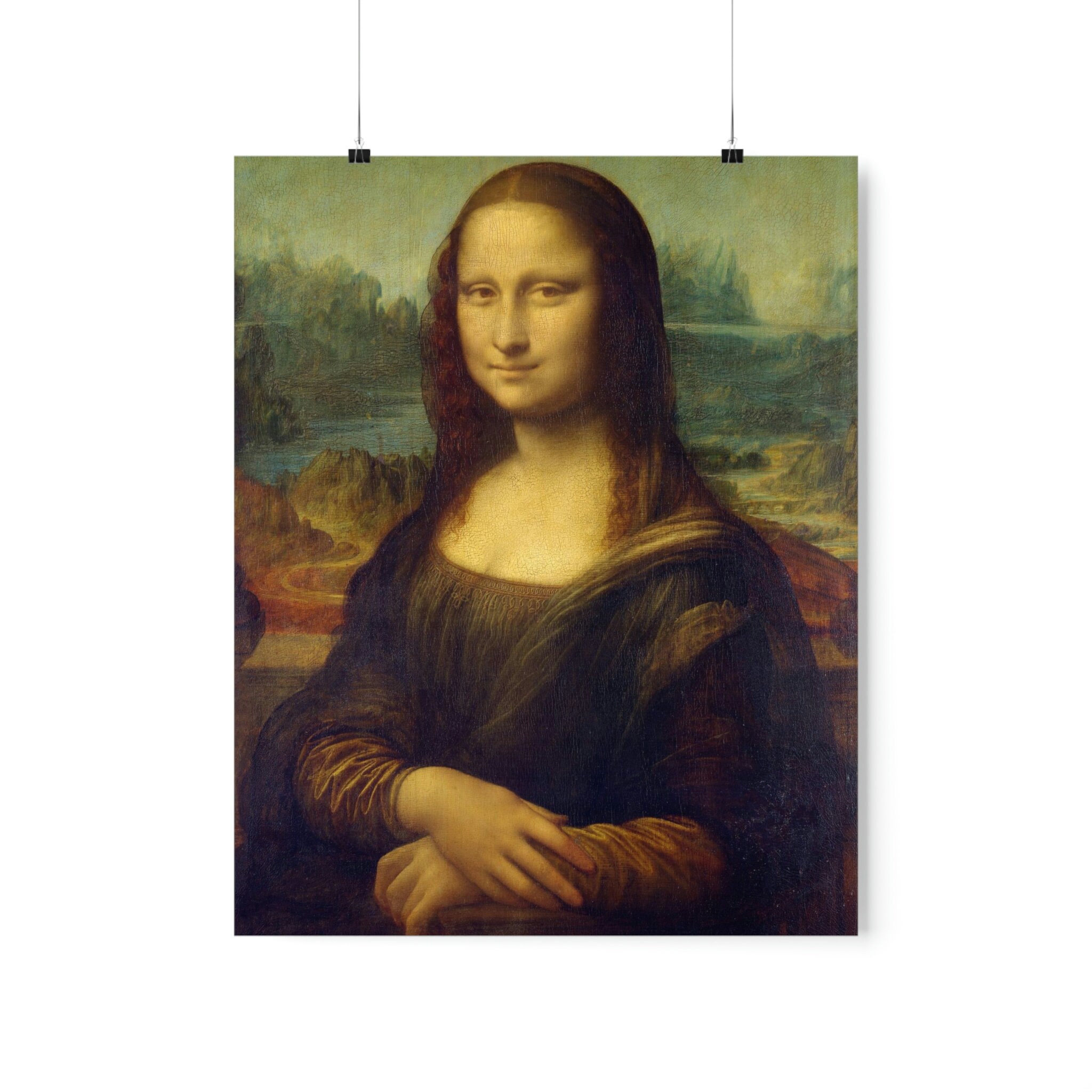 Mona Lisa Poster on Museum-grade Paper Sizes up to 24x36 - Etsy