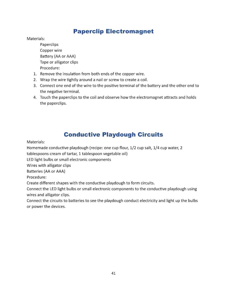 Awesome Science Experiments Kids Summer Activities, Screenless Summer ...