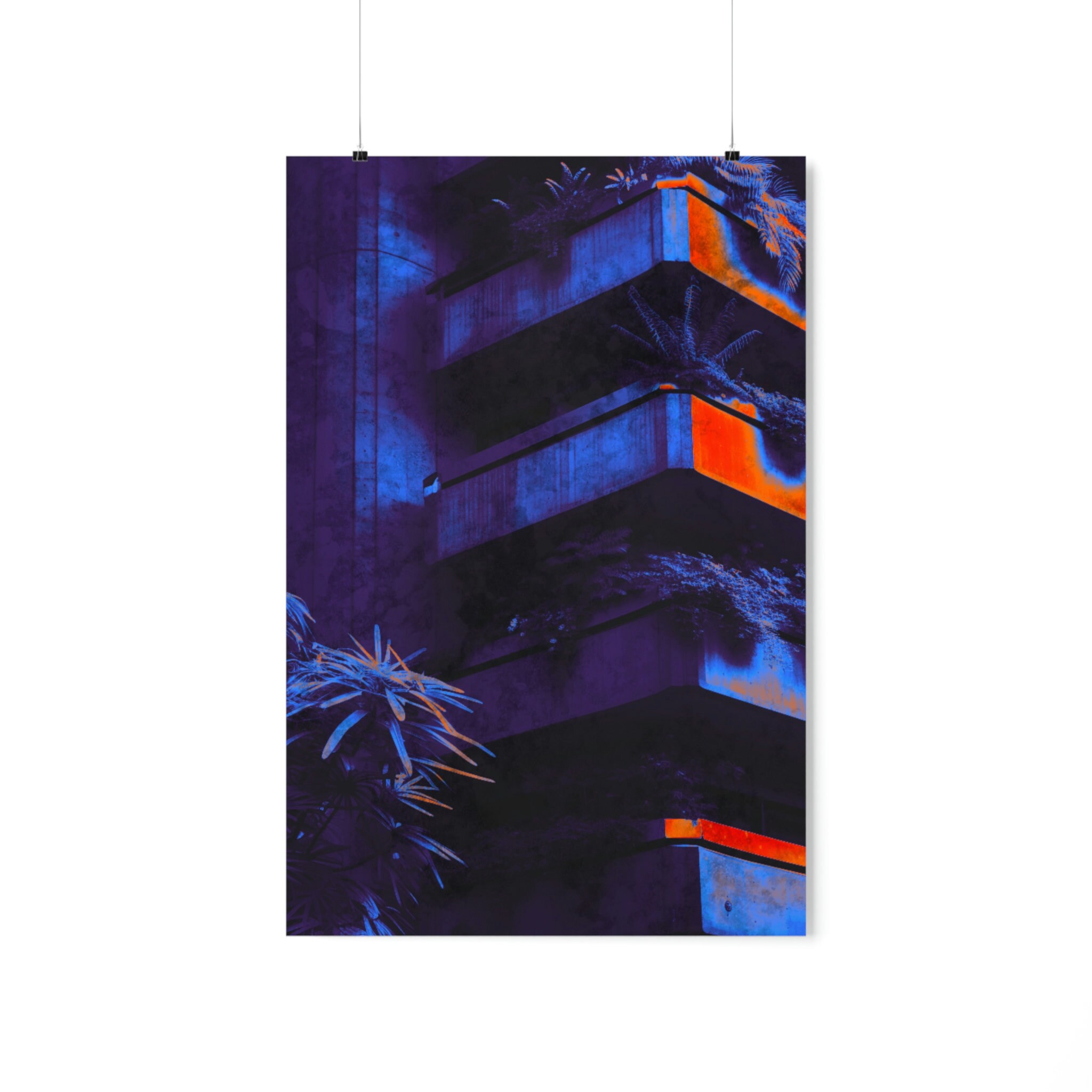 Eco Brutalist Poster Sustainable, Bold, Geometric, Functional, Vibrant ...