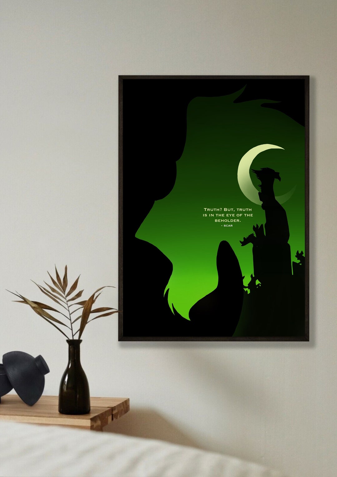 Scar Lion King Poster - Etsy