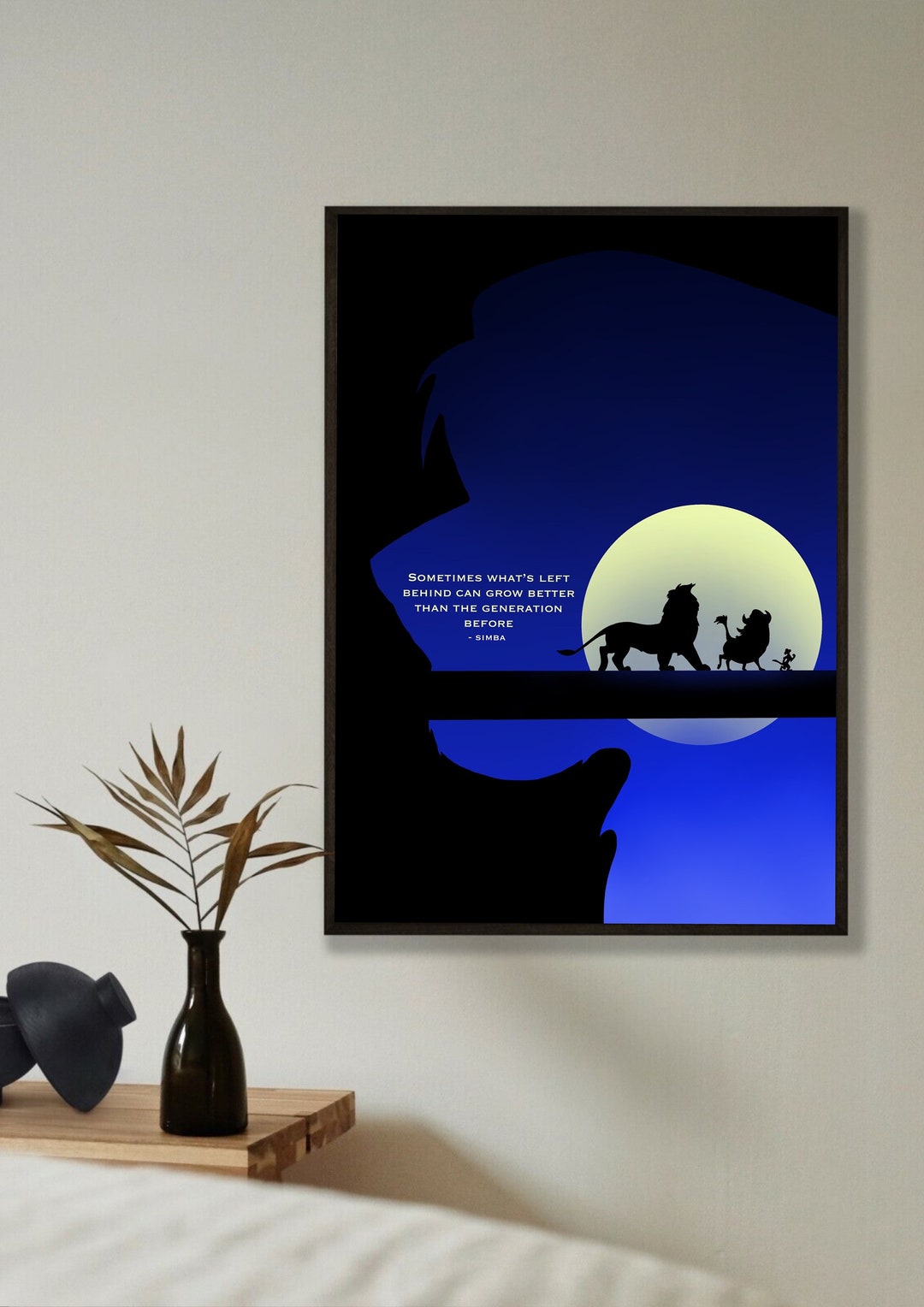 Simba Lion King Poster - Etsy
