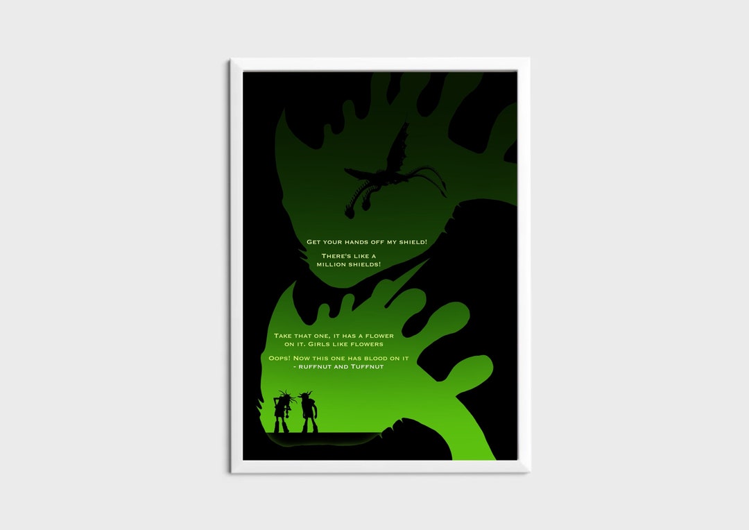 Ruffnut and Tuffnut Poster - Etsy