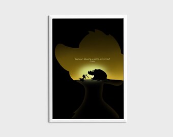 Lion King Print Disney Quote Timon and Pumbaa Princess Kids - Etsy