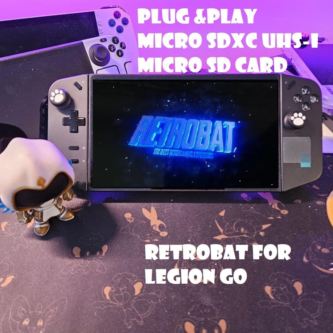 Lenovo Legion Go Retrobat System 1TB Micro SD Card Retro Game Boot ...