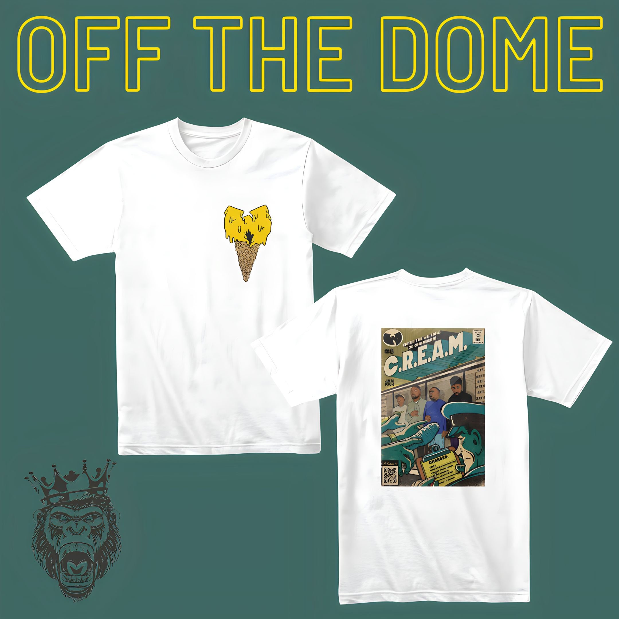 Wu Tang Clan Shirt Cream