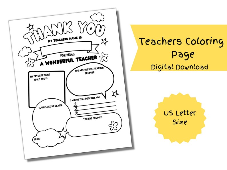 Teacher Appreciation Week Printable, Teacher Appreciation Letter ...