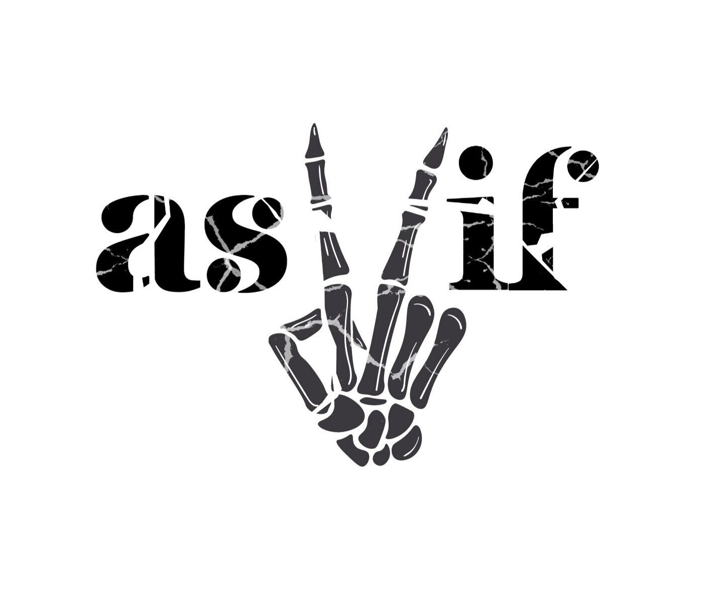 As If SVG, Peace Sign Skeleton Svg, Snarky Svg, Funny Skeleton Svg, 90 ...