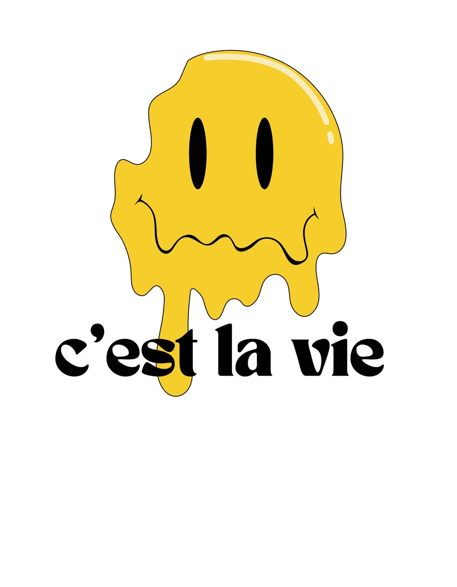 French C’est La Vie SVG, That’s Life SVG, Inspirational Quote, Instant ...