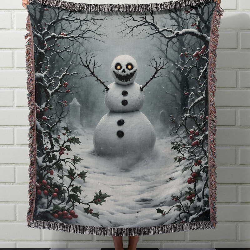 Creepy Snowman - Etsy