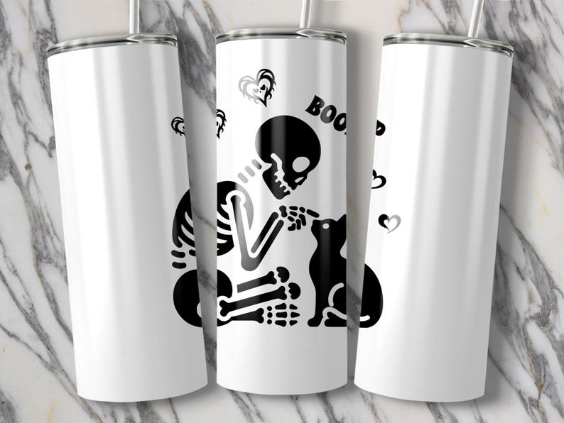 Halloween Skeleton Cat Boop Svg, Pnp, Jpg, Clip Art, Cute Skeleton Cat ...
