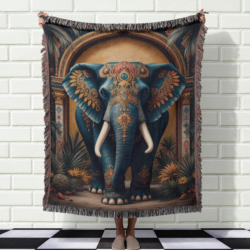 Elephant Tapestry - Etsy