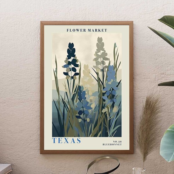 Texas Poster - Etsy