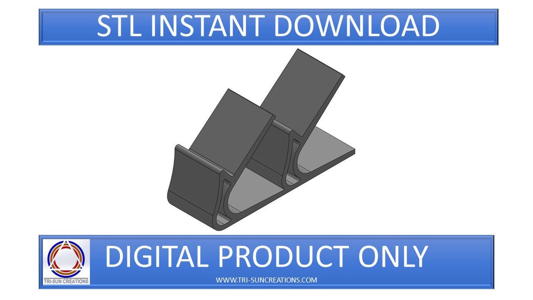 Universal Double Controller Stand - STL File - Etsy