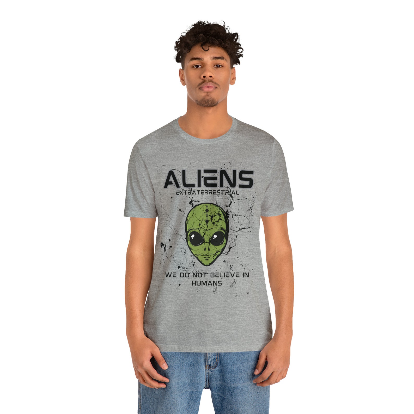 Aliens Retro Tshirt Extraterrestrial UFO Tshirt Science Fiction Funny ...