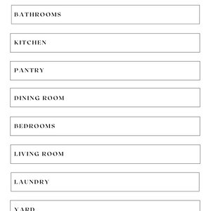 Cleaning Template for Goodnotes and Notion Tracker - Etsy
