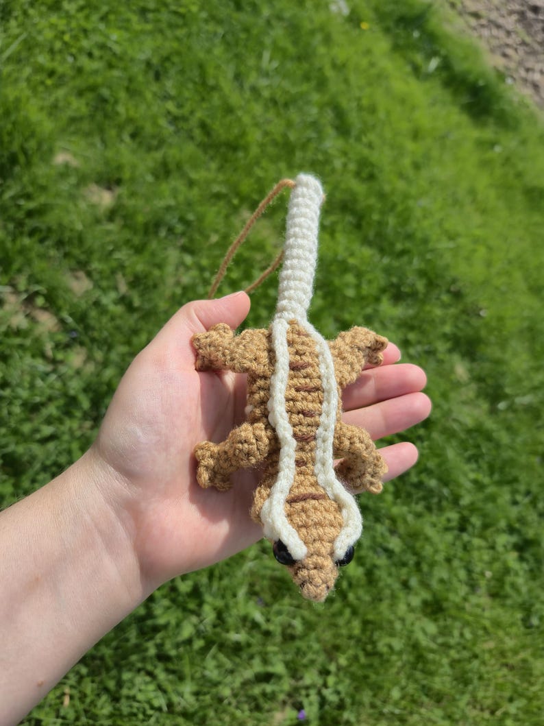 Crested Gecko Crochet Pattern: DIY Amigurumi Lizard Plush PDF Tutorial ...