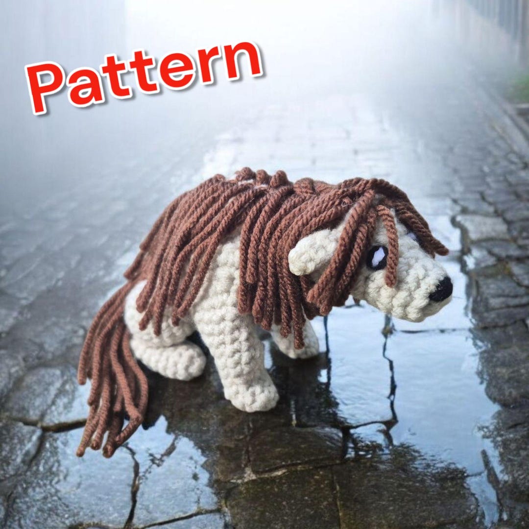 Chimera Dog Crochet Pattern: Amigurumi Plushie DIY Toy PDF Pattern ...